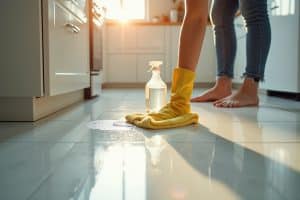 Linoleum reinigen: Diese Hausmittel wirken Wunder